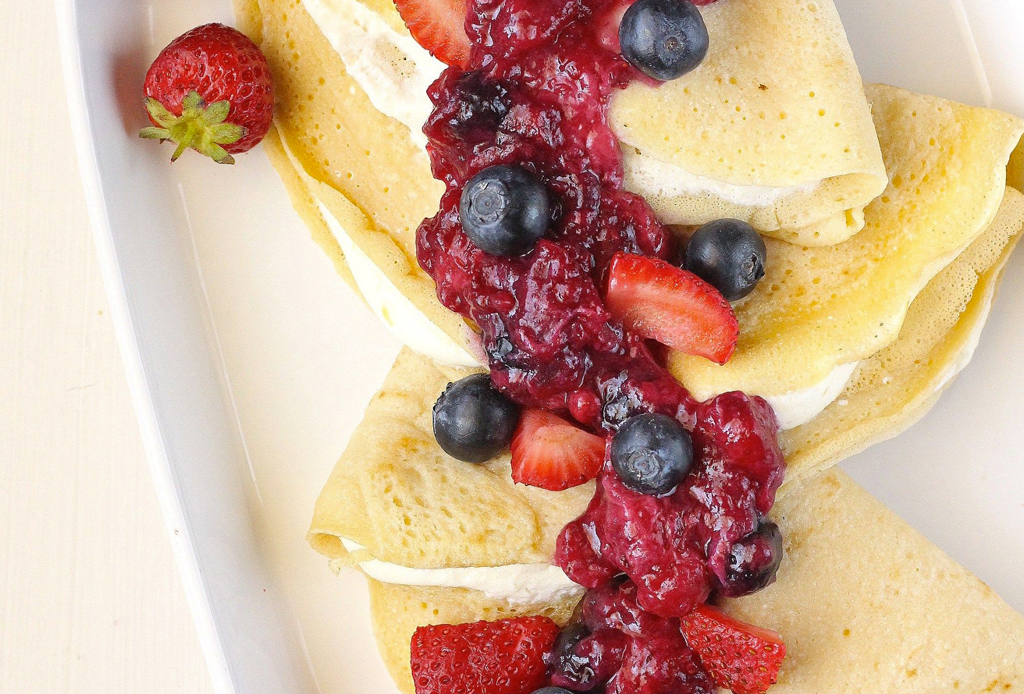 Puedes preparar deliciosas y saludables crepas con tu cereal Kashi